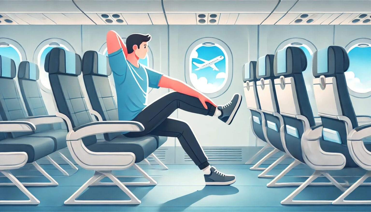 In-Seat Exercises to Stay Comfortable - XYZTravels